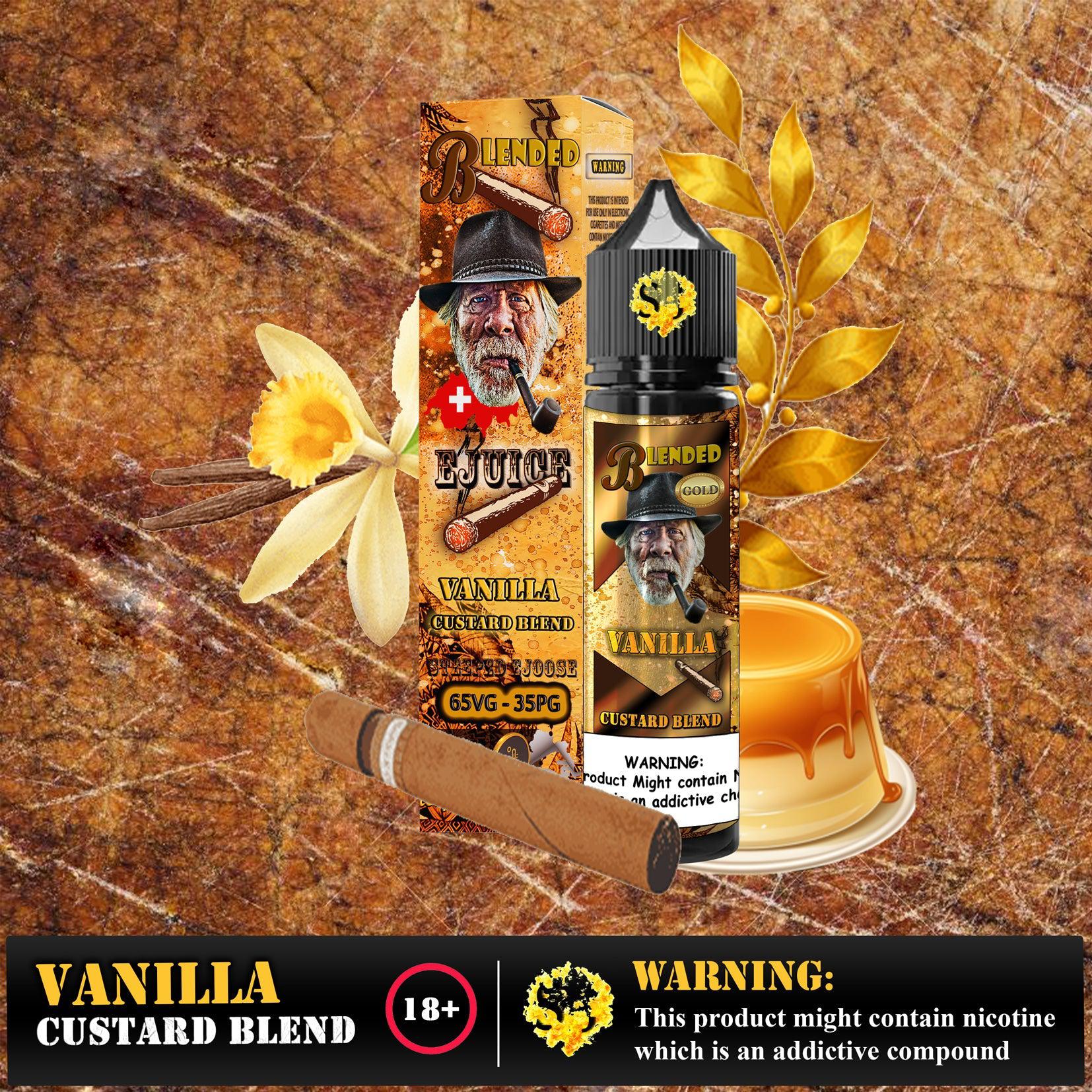 Blended Vanilla Freebase eliquid | Custard Blend – FrenzyFog