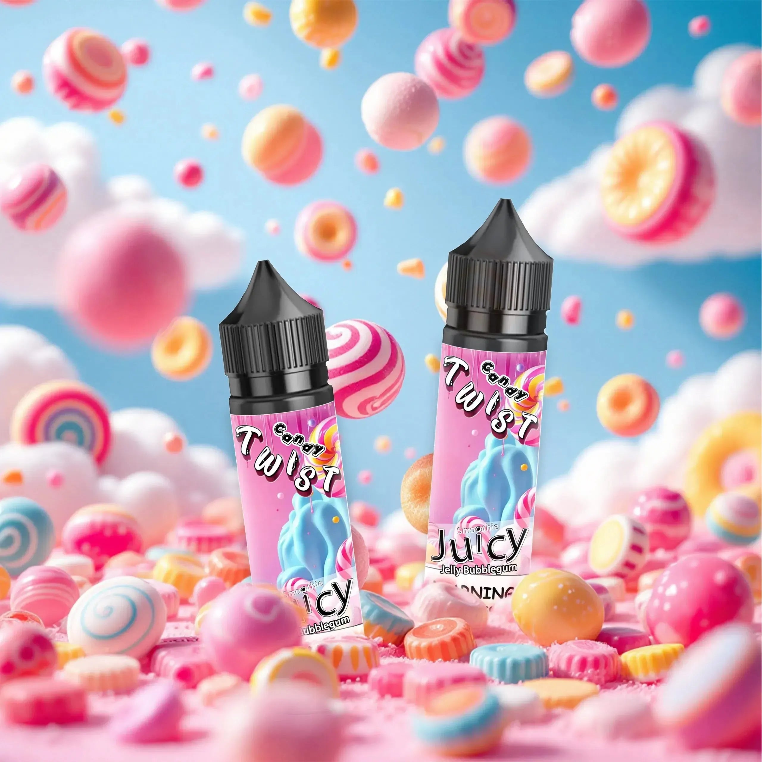 Bubble Gum Candy Smoothie 60ml | Twist Candy Series – FrenzyFog