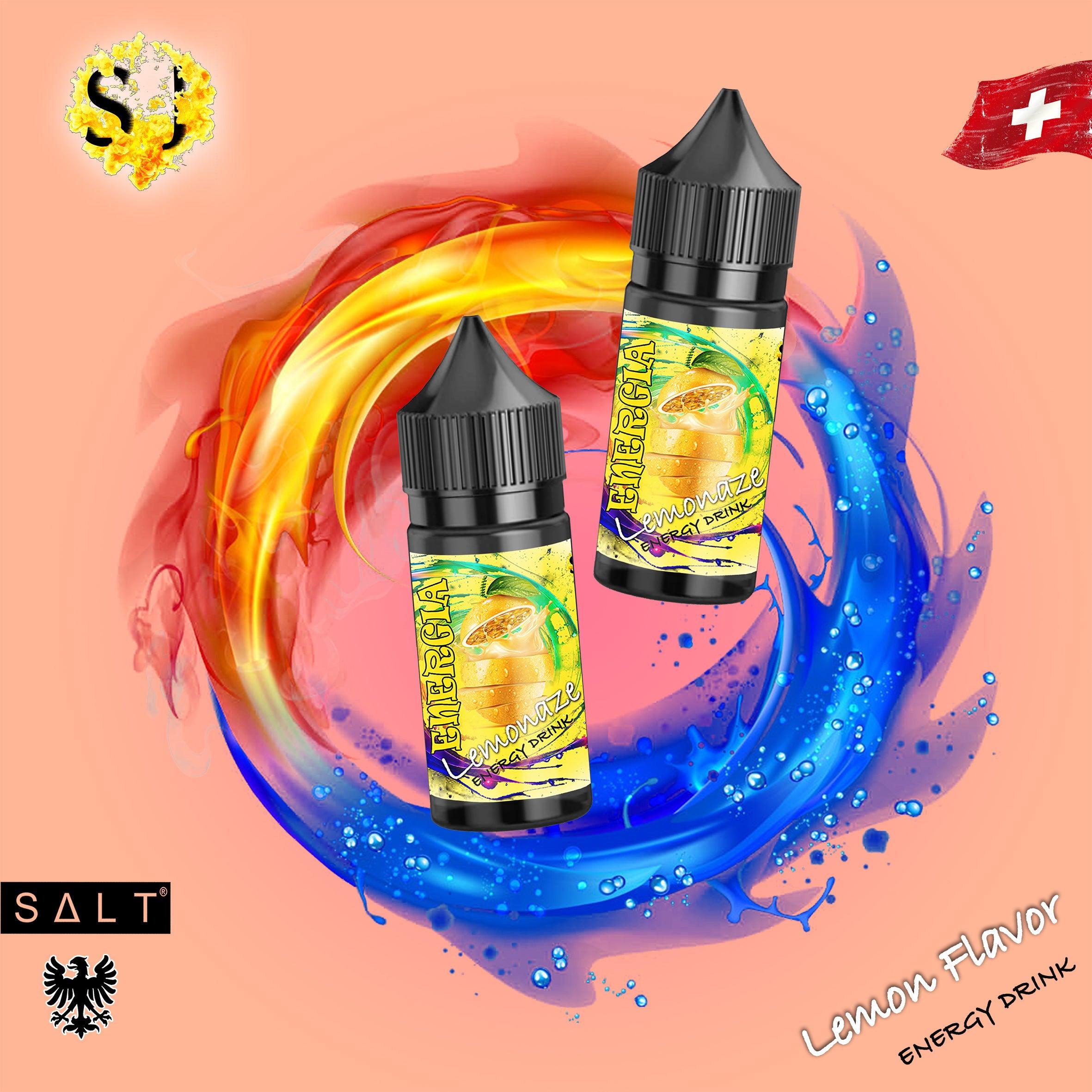 Energia Lemonaze Saltnic eliquid | Lemon Energy Drink – FrenzyFog