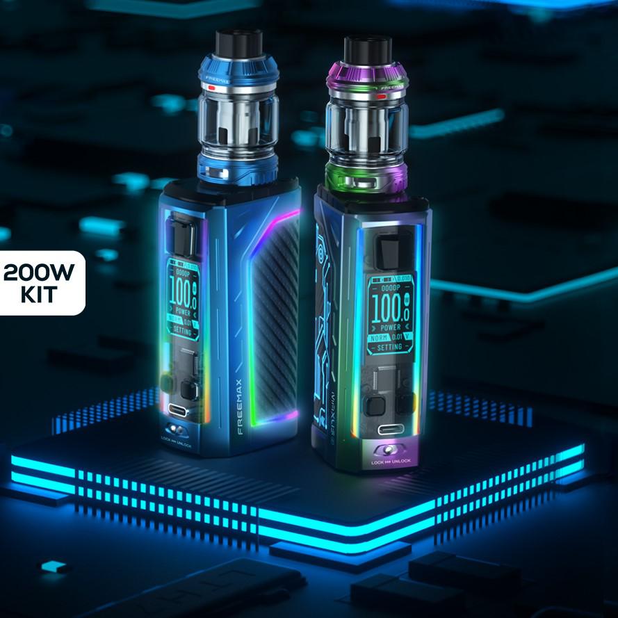 Freemax Maxus 2 200W Box Mod Kit with M Pro 3 Tank Atomizer 5ml – FrenzyFog