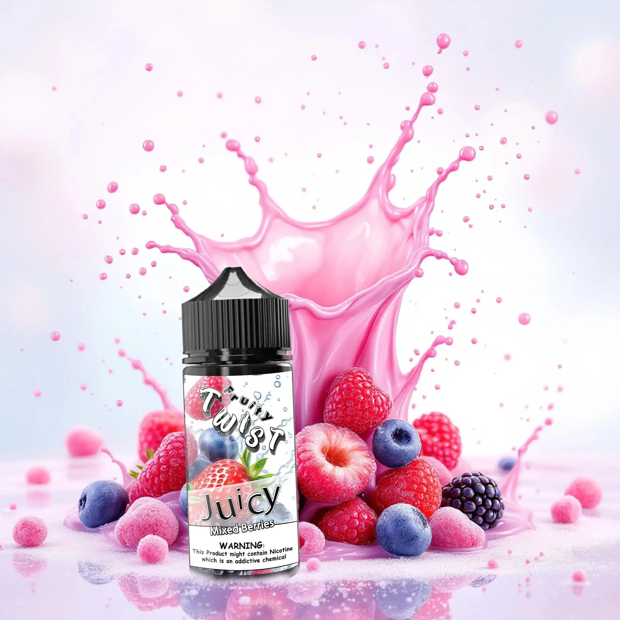 Juicy Mixed Berries E-Liquid 100ml | Twist Fruity Series – FrenzyFog