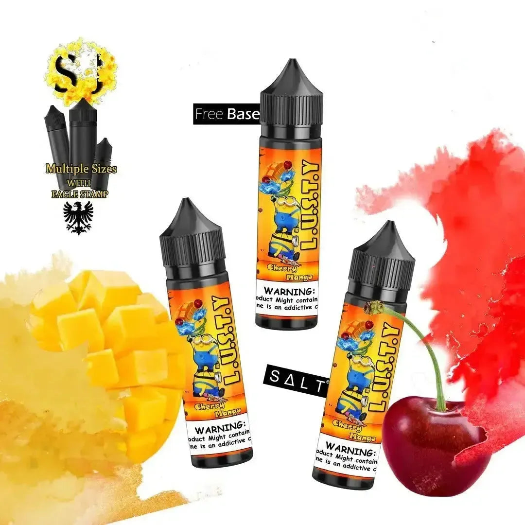 Lusty Cherry Mango Freebase eliquid – FrenzyFog