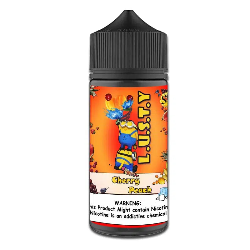 Lusty Cherry Peach Freebase eliquid – FrenzyFog