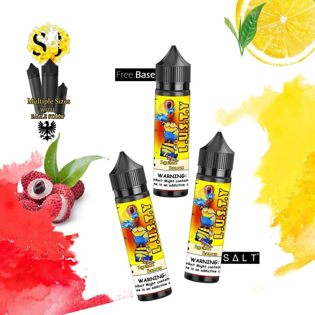 Lusty Lychee Lemon Freebase eliquid – FrenzyFog