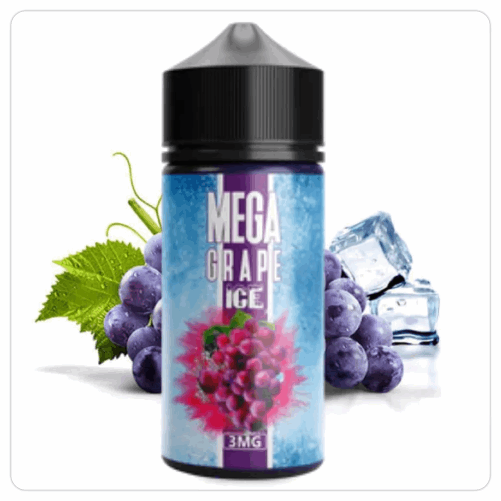 Mega Grape ICE 3mg 120ml – FrenzyFog