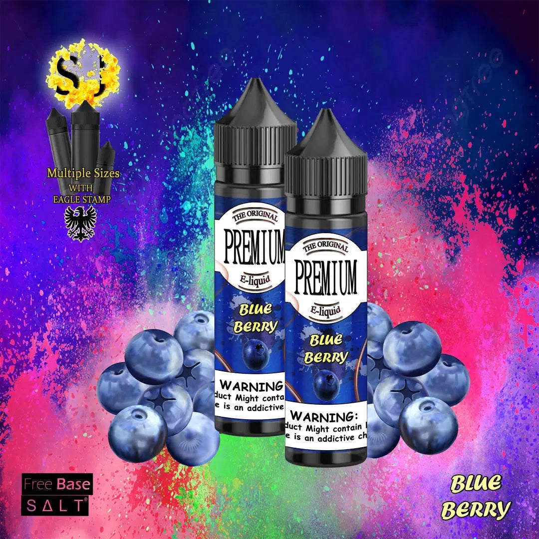 Premium Blueberry Freebase eliquid – FrenzyFog