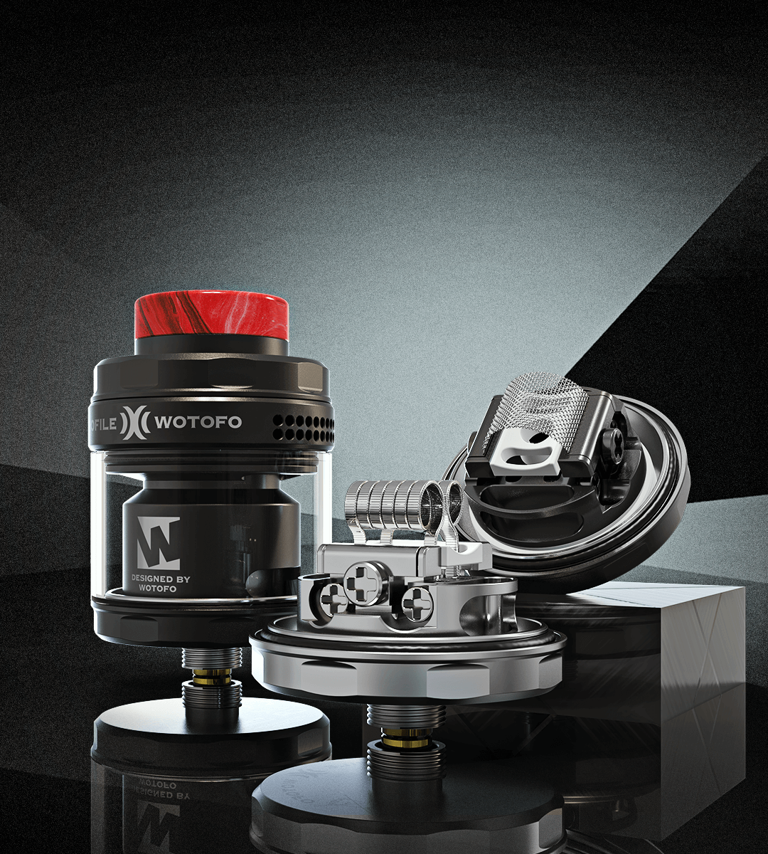 Wotofo Profile X RTA Atomizer 8ml (28mm) – FrenzyFog